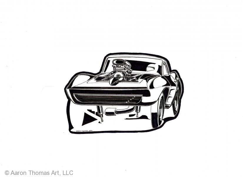 1986 Square Body Chevy - Aaron Thomas Art