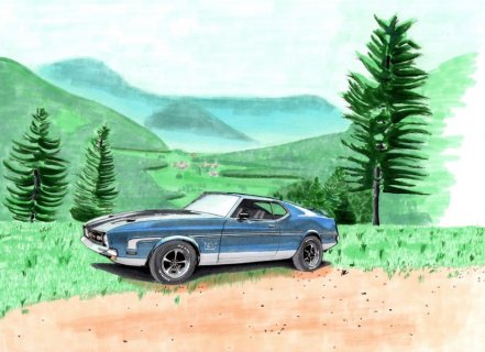 1940 Ford Drawing - Aaron Thomas Art Hot Rod Artwork Sketch Illustration